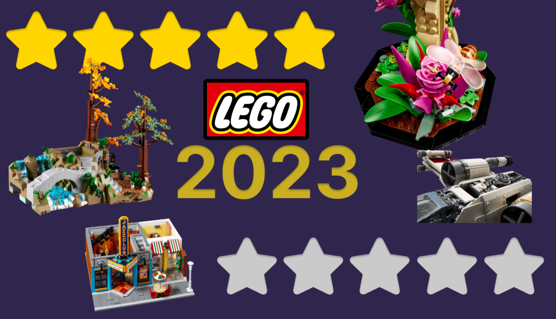 De best en slechtst beoordeelde LEGO-sets van 2023 - Brickyes