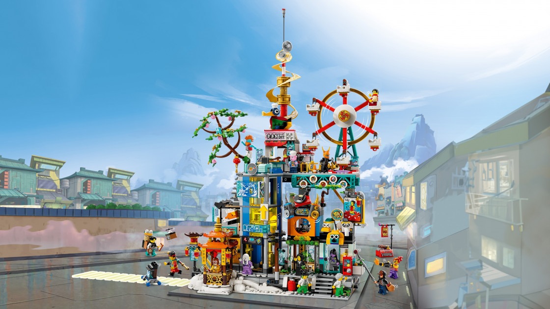 Nieuwe LEGO Monkie Kid set '5 jaar Megapolis - 80054' met 2330 stukjes ...