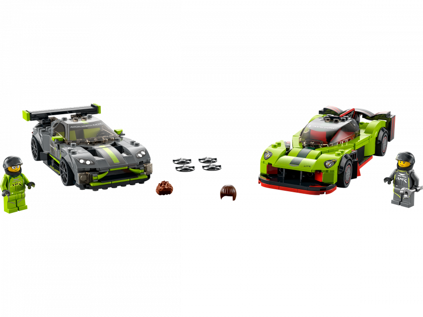 LEGO Aston Martin Valkyrie AMR Pro en Aston Martin Vantage GT3 - 76910 ...